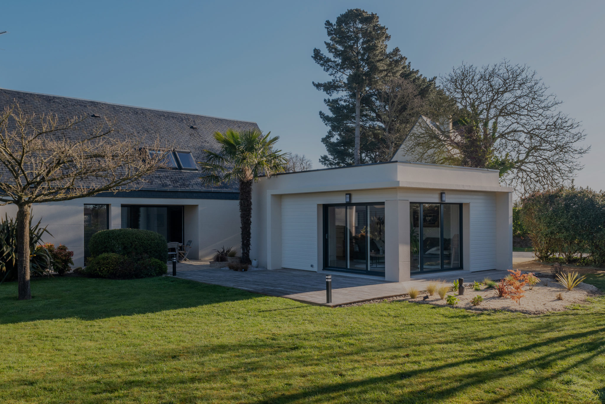 Extension de maison contemporaine pour agrandir sa maison